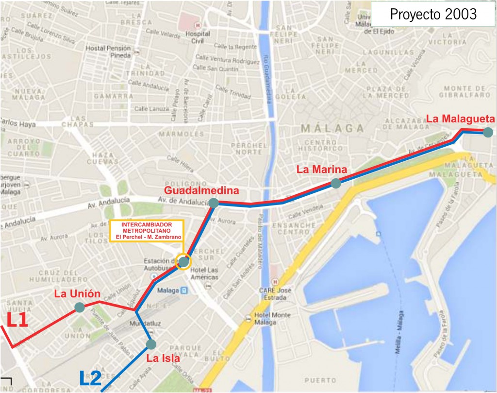 Una SOLUCIÓN para el metro de Málaga - Infraestructuras y Movilidad